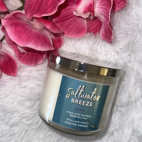 Bath & Body Works | Accents | Bath Body Works Saltwater Breeze 3 Wick ...